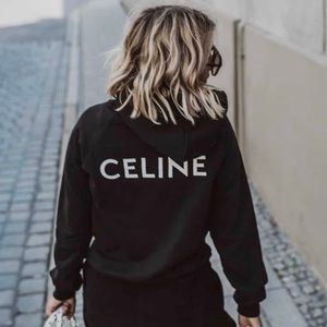 Celine | Tops | Nwt Celine Back Logo Hoodie | Poshmark